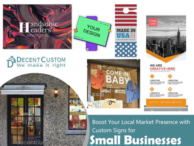 How Custom Signs Can Boost Market Presence for Small Businesses ...
